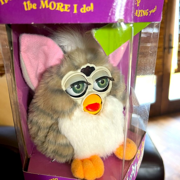 Toys | Furby With Striped Fur In Box | Poshmark